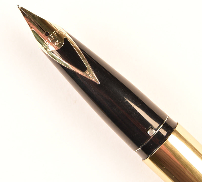 Sheaffer Imperial in Imperial Brass - Fine nib – Battersea Pen Home