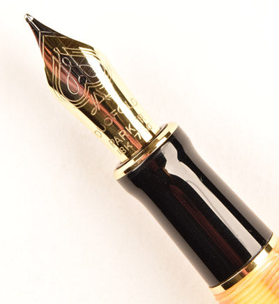 Parker Duofold Centennial in citrine check - Medium nib – Battersea Pen ...